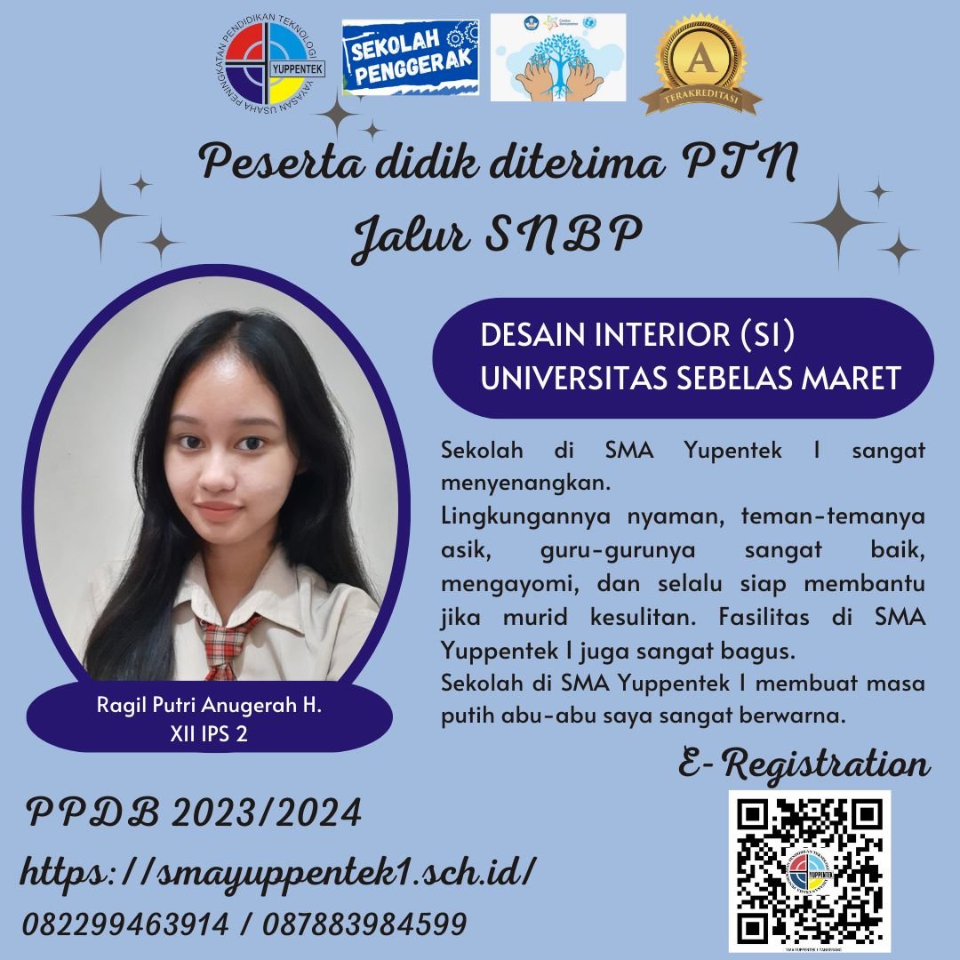 Selamat Kepada Siswa dan Siswi yang Telah Diterima di PTN jalur PMDP ...